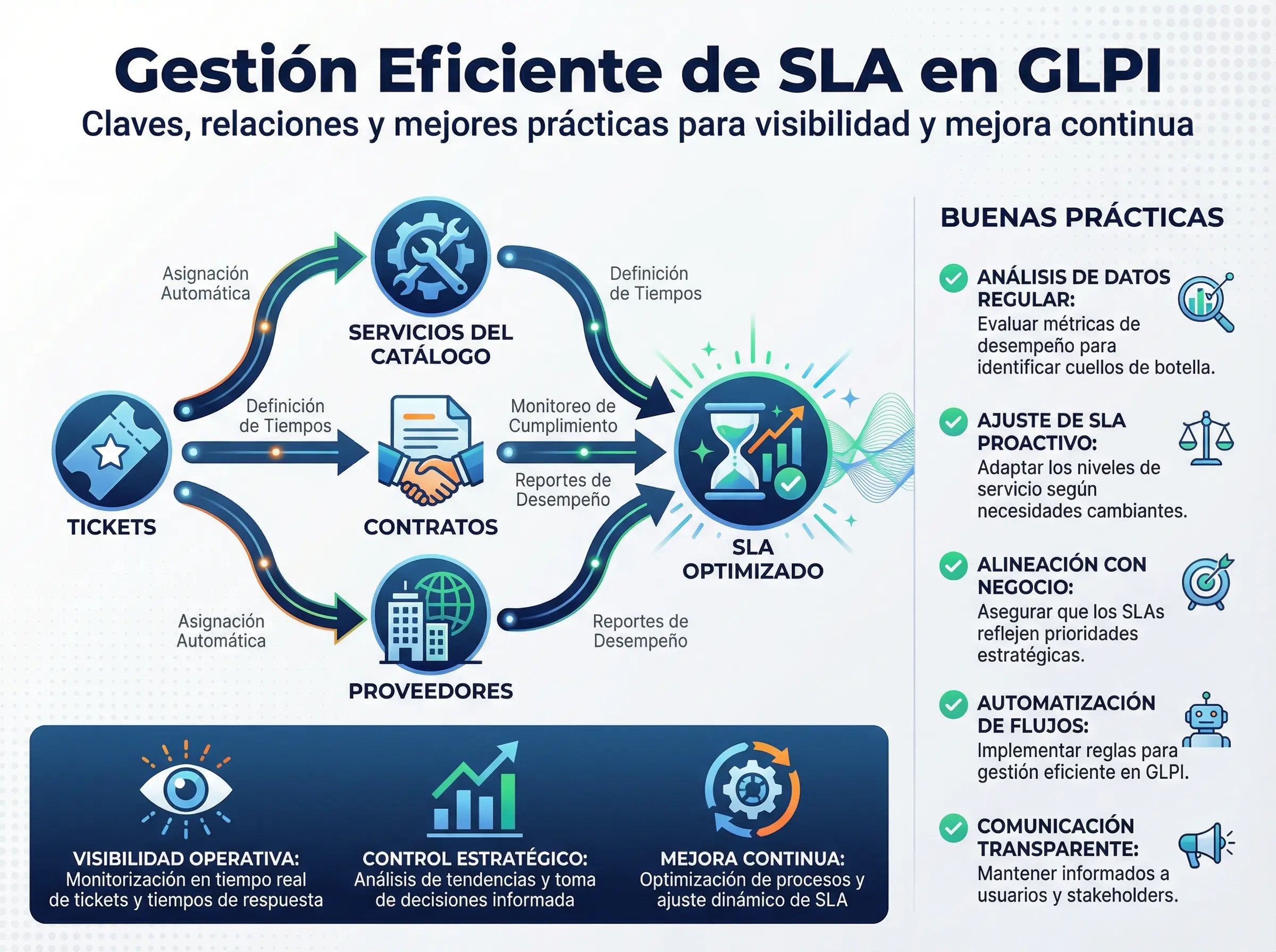 Cómo Relacionar SLA con Tickets y Servicios en GLPI | C&A System
